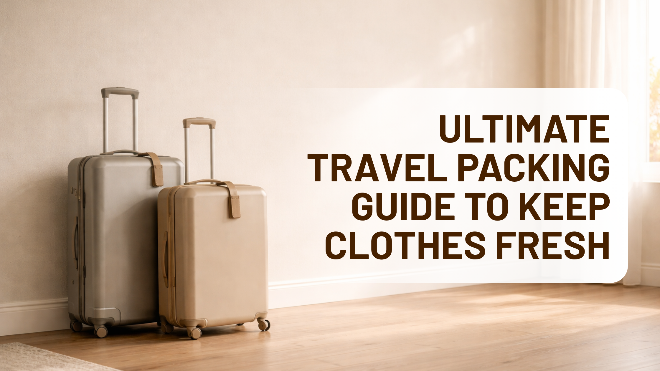 Travel Essentials Guide to Keep Clothes Fresh and Odour Free Always ...