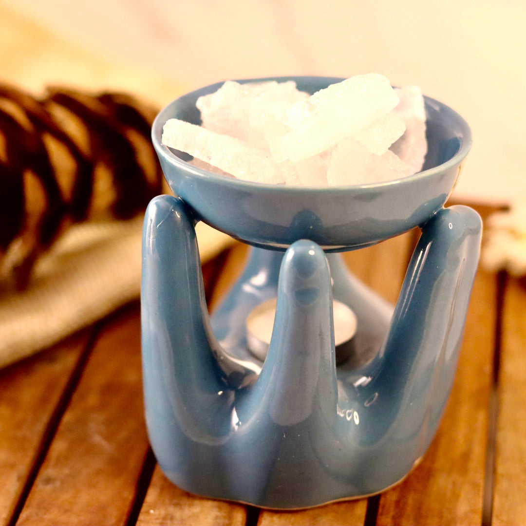 Clay Serenity Hand - Aroma Oil Diffuser & Burner – Nytarra Naturals