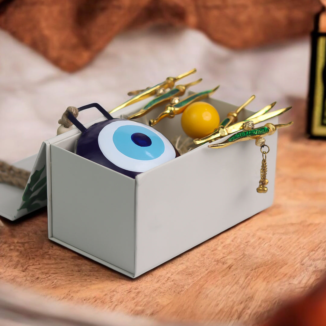 Nimbu-Mirchi & Evil Eye Bell Combo – Nytarra Naturals